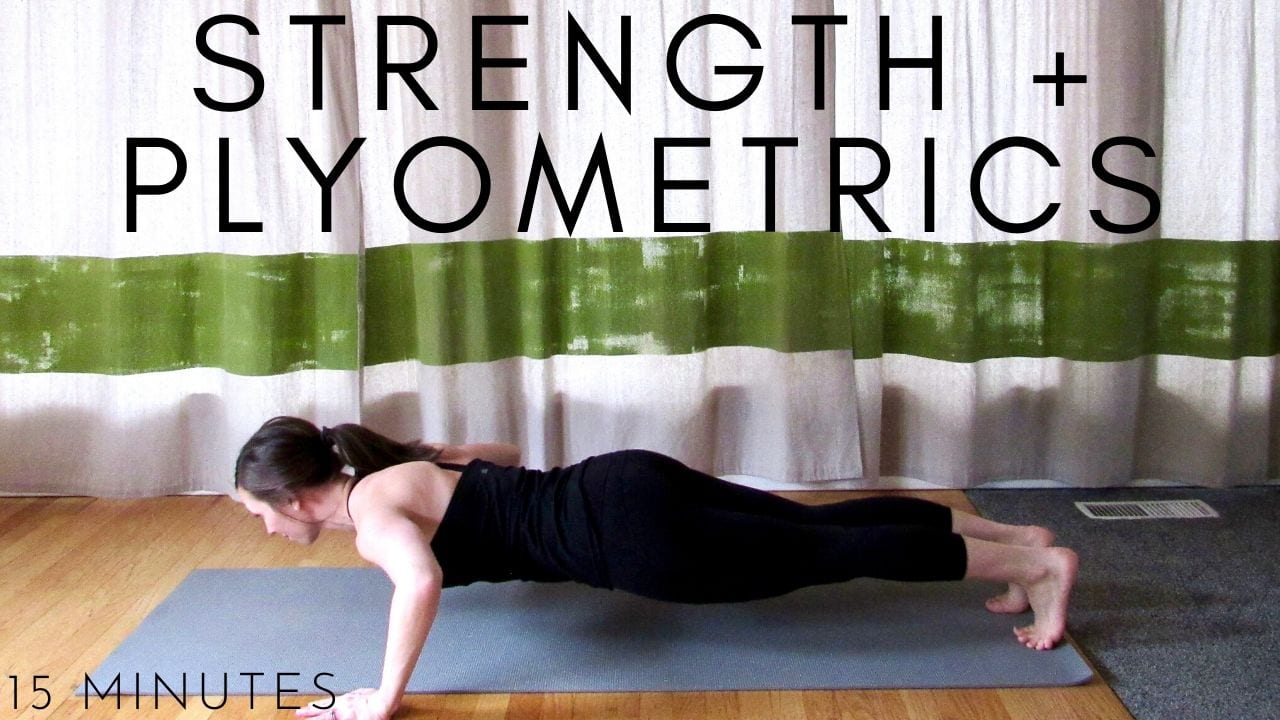 15 Minute Full Body Strength and Plyometrics Workout Video – Fit Mama ...