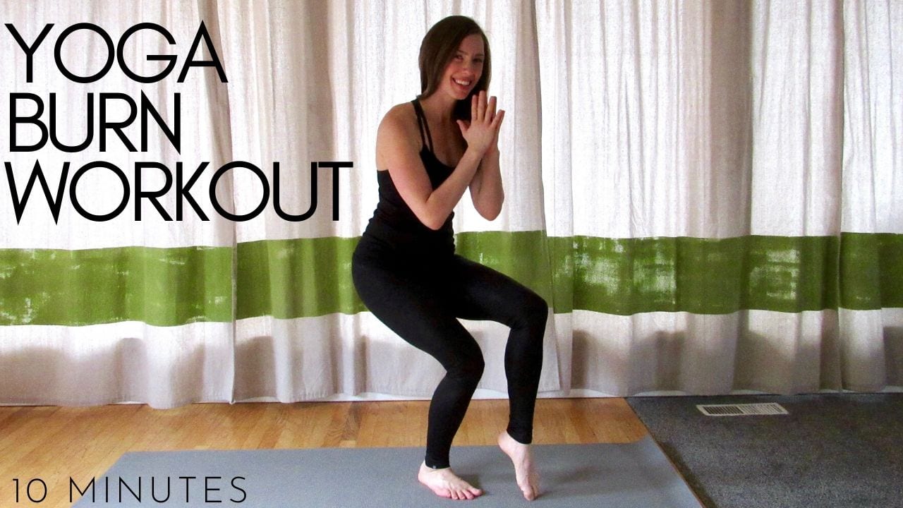 10 minute yoga burn workout video – Fit Mama Real Food