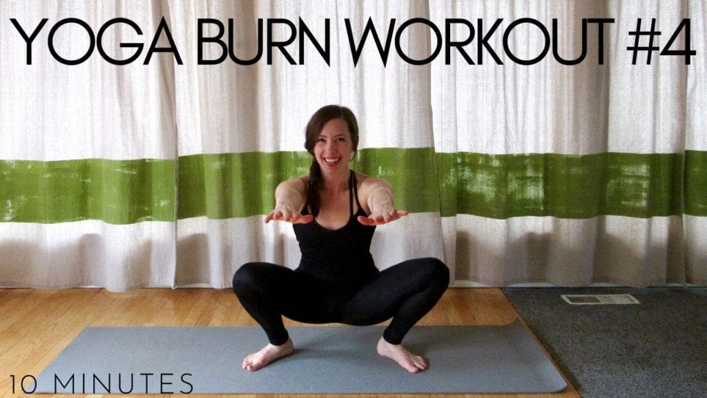 10 minute yoga burn workout #4 video – Fit Mama Real Food