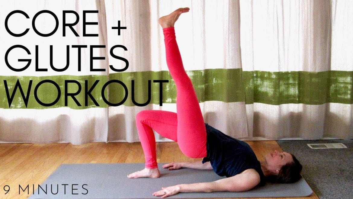 quick core and glutes workout video – Fit Mama Real Food