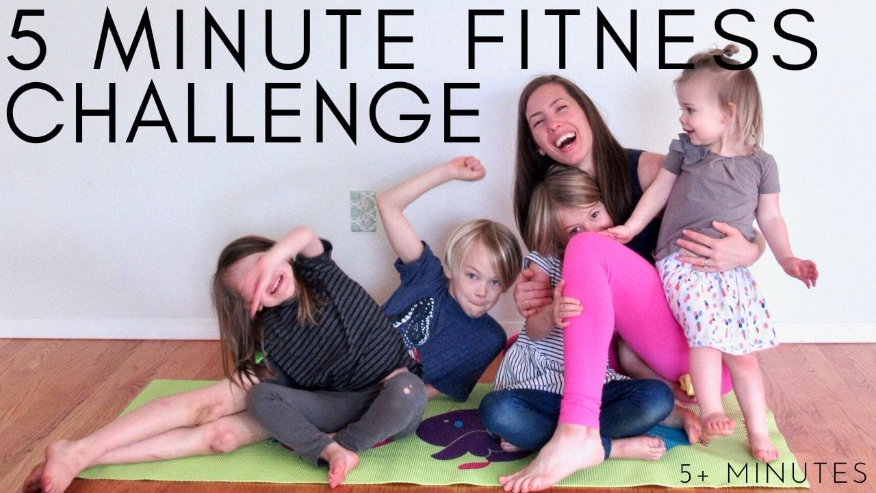 5 Minute Fitness Challenge Workout Video – Fit Mama Real Food