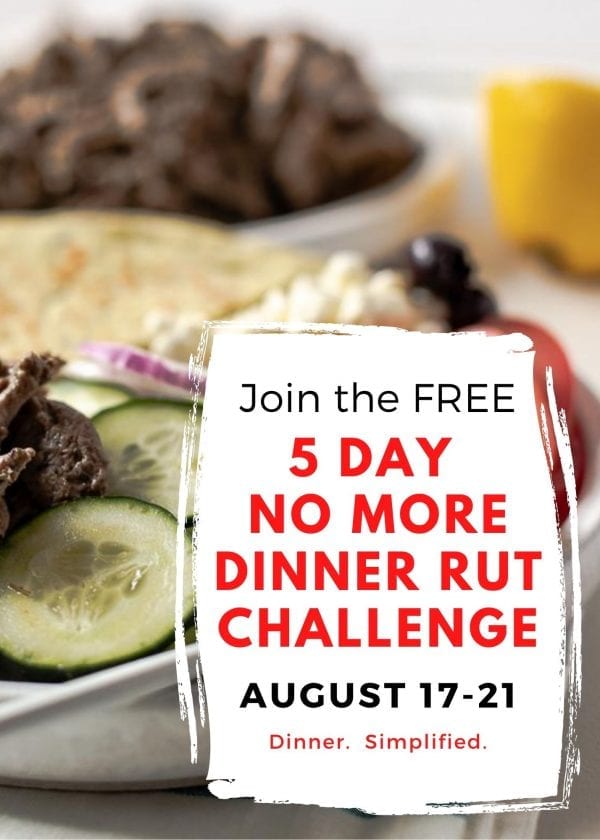 5 Day No More Dinner Rut Challenge (it's free!) – Fit Mama Real Food