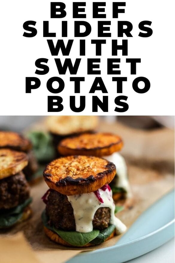 Mini Beef Sliders With Sweet Potato Buns – Fit Mama Real Food