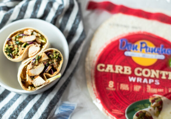 Thai Peanut Chicken Wraps (Low Carb) – Fit Mama Real Food