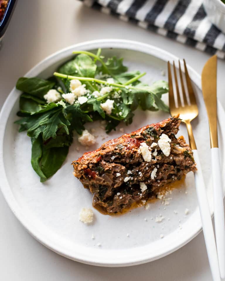 Greek Lamb Meatloaf (Family Friendly!) – Fit Mama Real Food