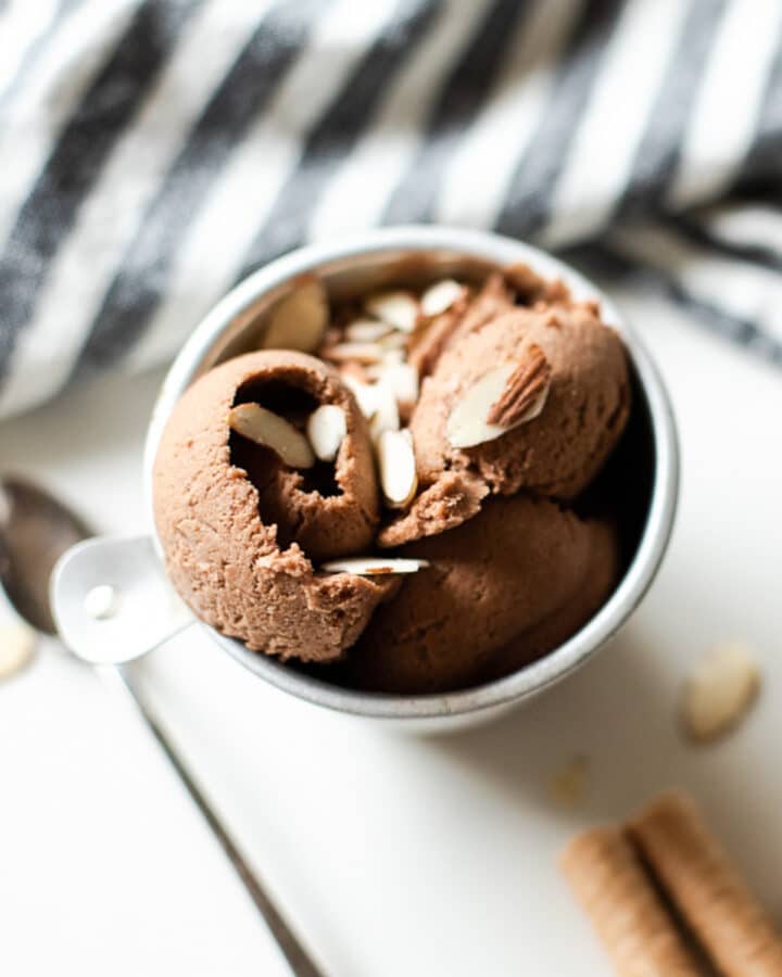 Chocolate Almond Nice Cream Recipe – Fit Mama Real Food