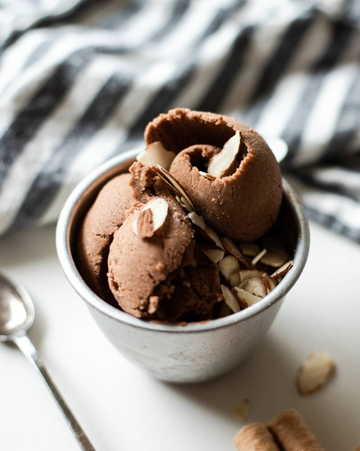 Chocolate Almond Nice Cream Recipe – Fit Mama Real Food