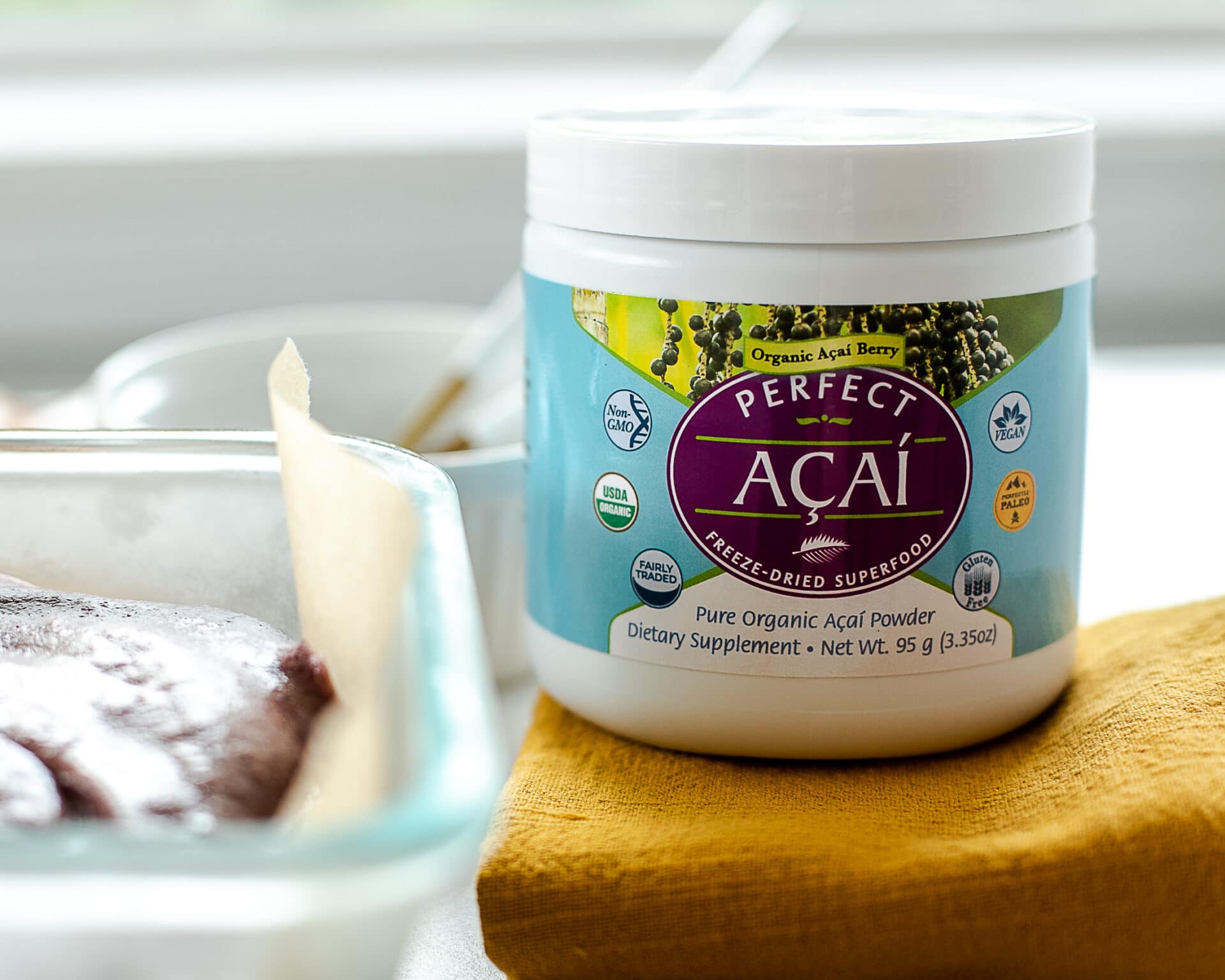 Açaí Ice Cream (No Added Sugar + Dairy Free!) – Fit Mama Real Food