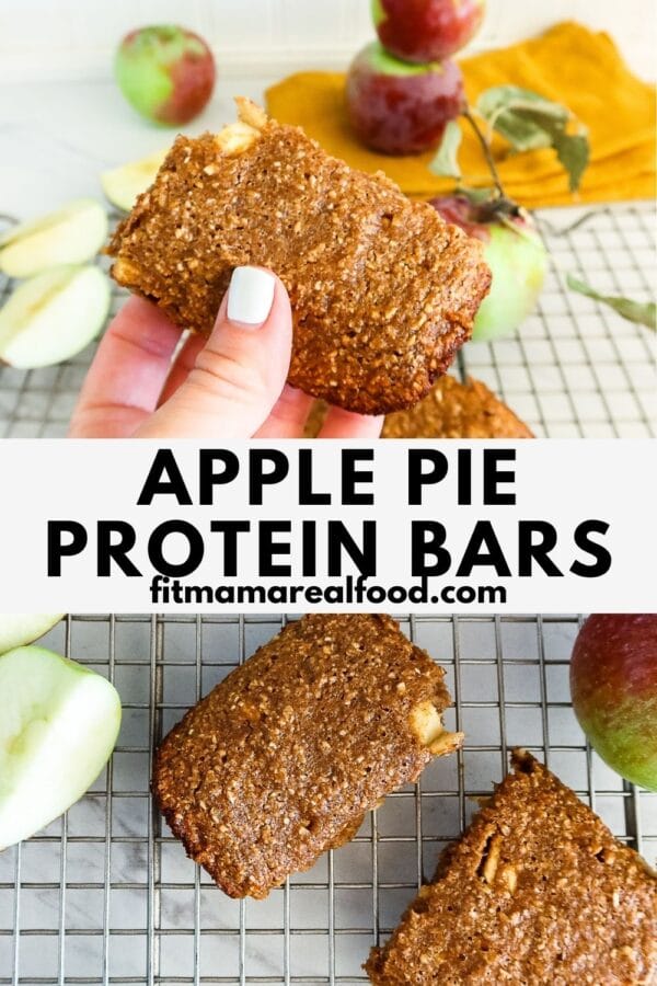 Apple Pie Protein Bar Recipe – Fit Mama Real Food