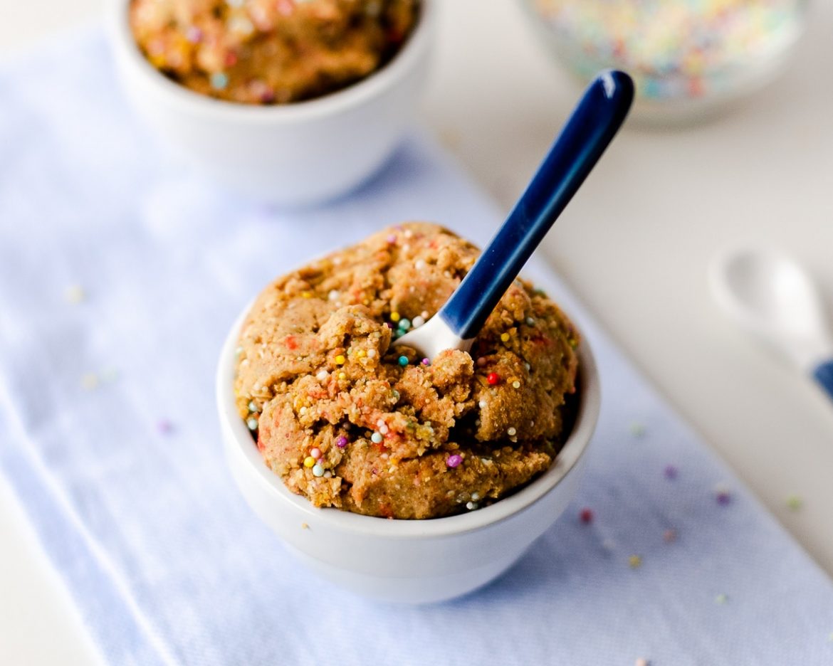 Edible Funfetti Cookie Dough – Fit Mama Real Food