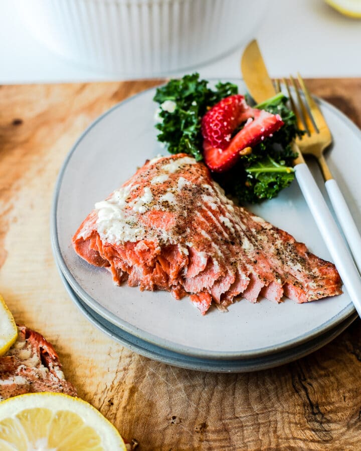 Easy Traeger Grilled Salmon with Lemon - Healthy! – Fit Mama Real Food