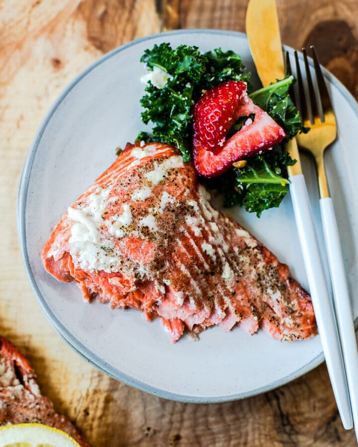 Easy Traeger Grilled Salmon with Lemon - Healthy! – Fit Mama Real Food