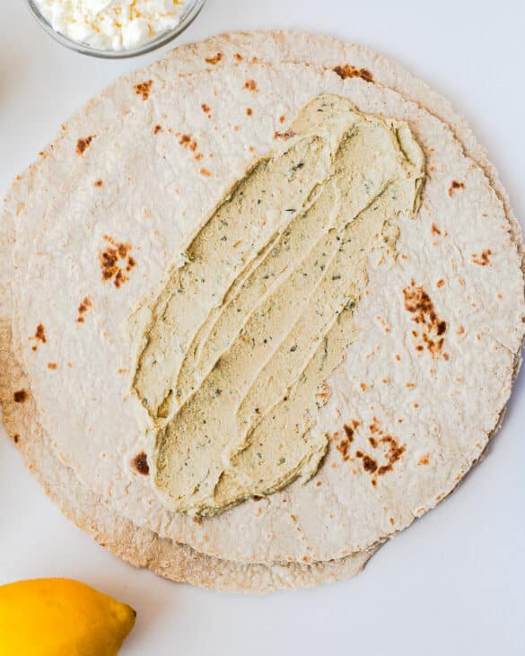 Healthy Mediterranean Hummus Wrap Recipe with Chicken – Fit Mama Real Food