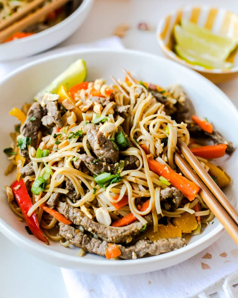 Beef Pad Thai Recipe – Fit Mama Real Food