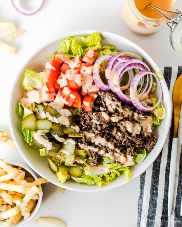 Healthy Burger Bowl Recipe – Fit Mama Real Food