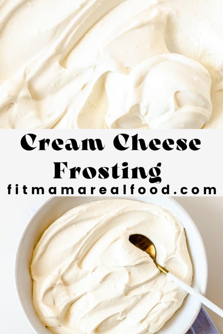Healthy Cream Cheese Frosting Recipe Without Butter – Fit Mama Real Food