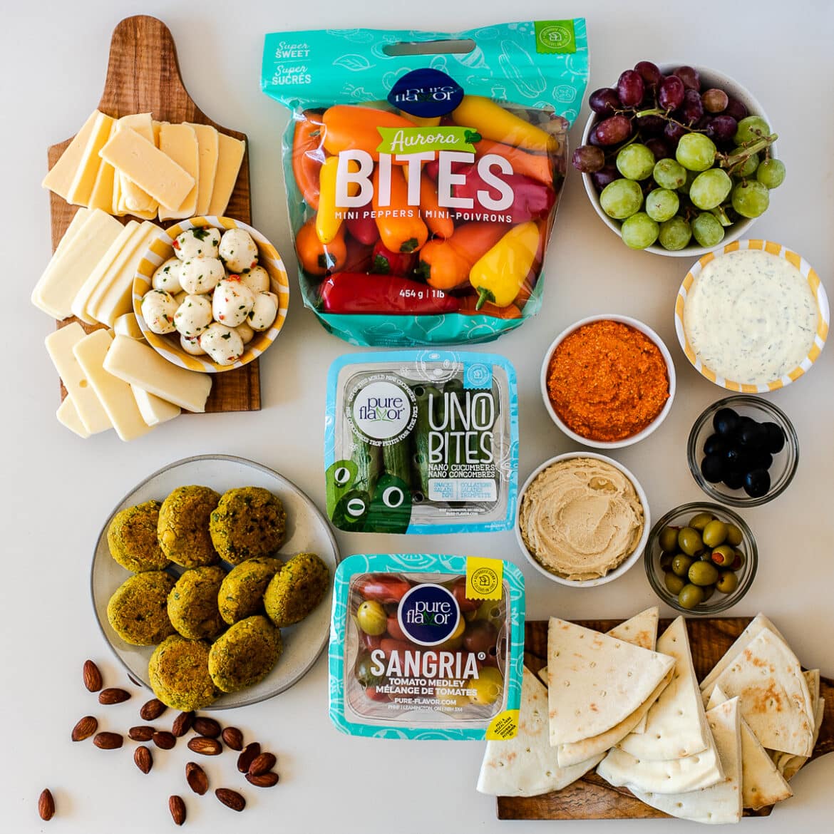 Easy and Healthy Vegetarian Mezze Board How To Make It – Fit Mama Real Food