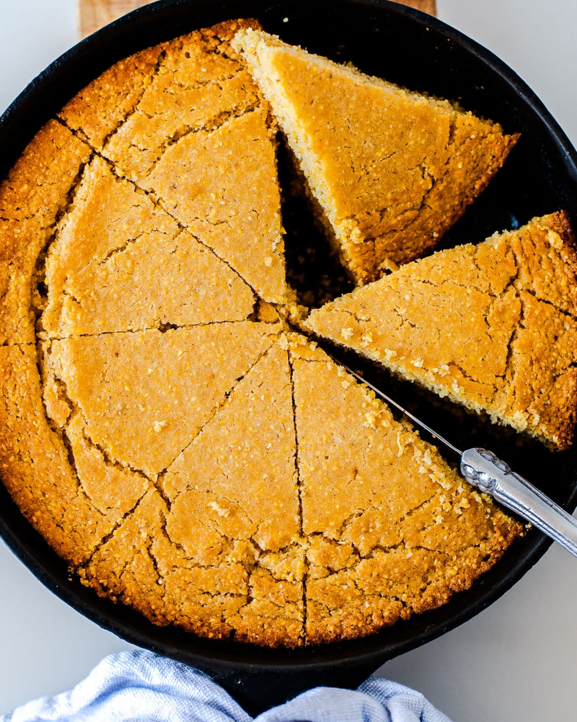 Sweet Cornbread Recipe Cast Iron Skillet – Fit Mama Real Food