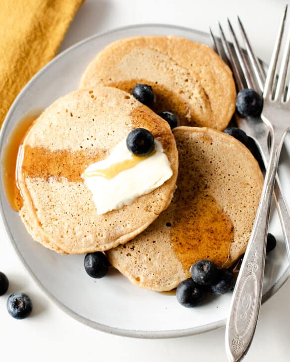 Healthy High Protein Pancake Mix Recipe - Homemade! – Fit Mama Real Food