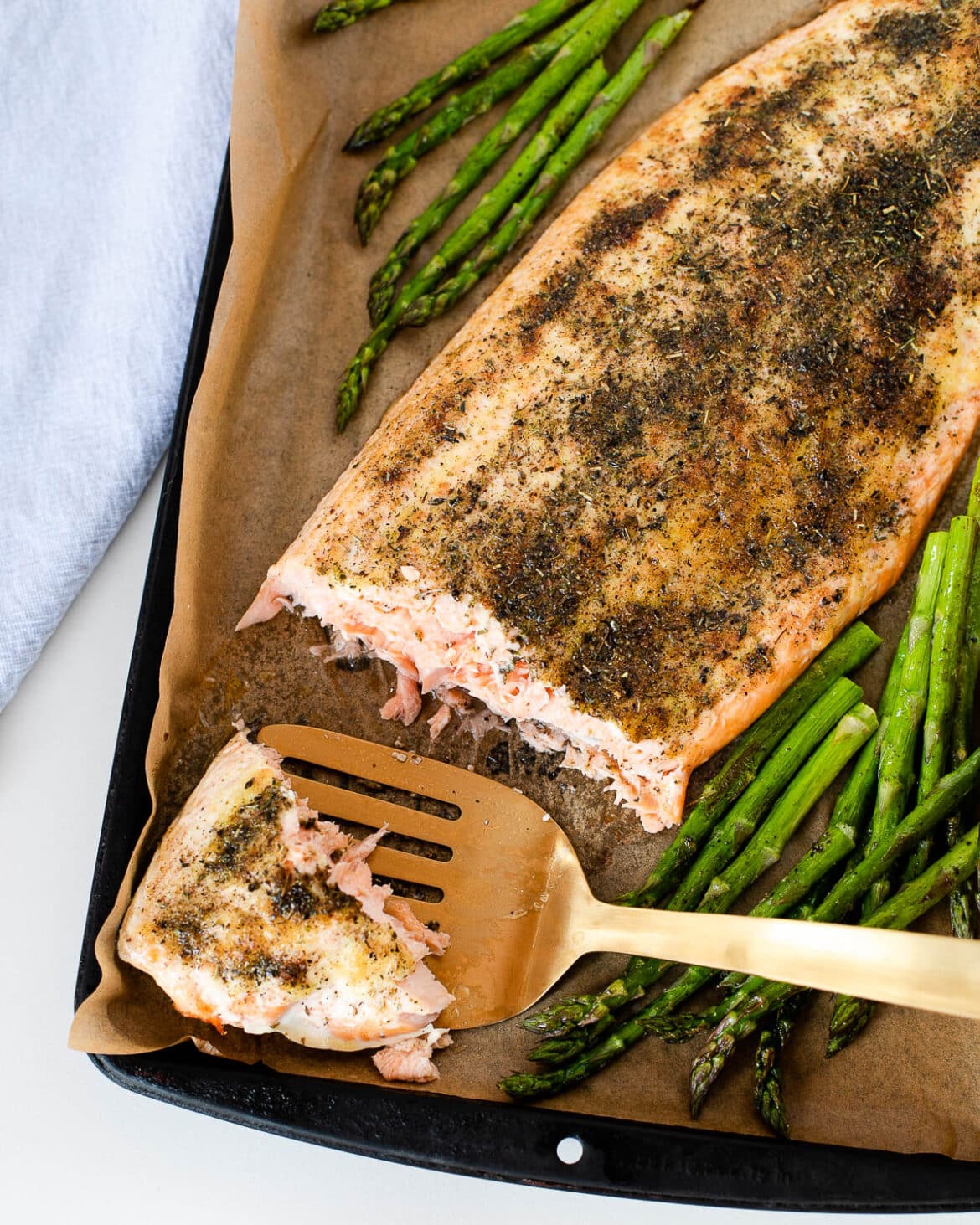 Easy Baked Salmon Recipe with Mayonnaise – Fit Mama Real Food