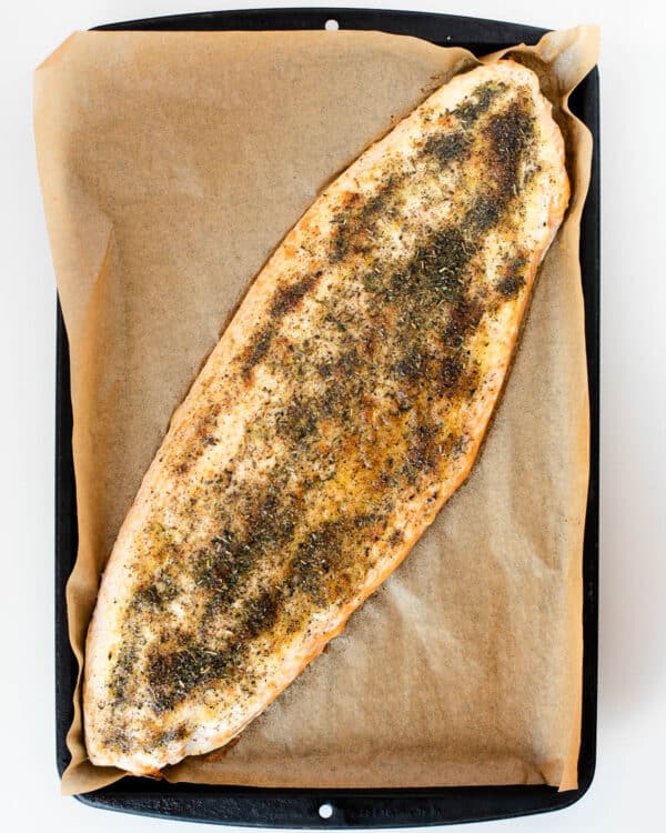 Easy Baked Salmon Recipe with Mayonnaise – Fit Mama Real Food