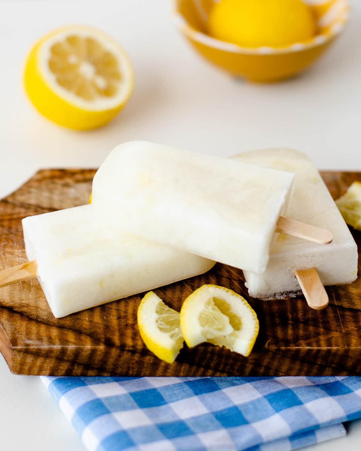 Easy Homemade 3 Ingredient Lemonade Popsicles - Healthy! – Fit Mama ...