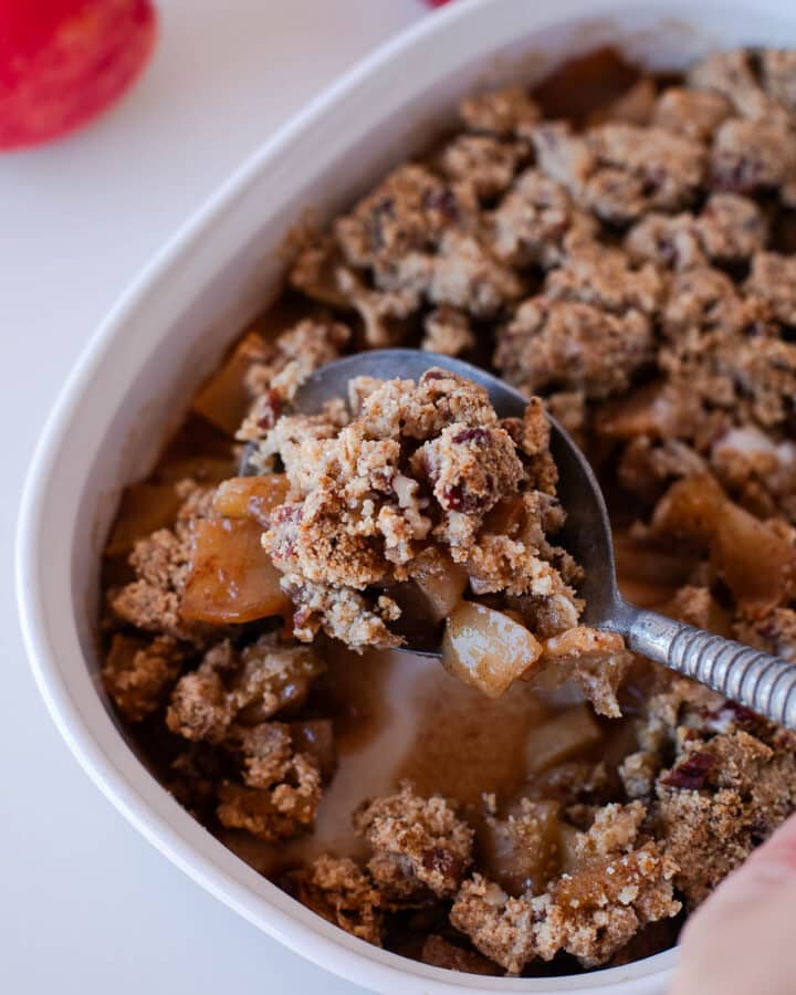 Easy Apple Crisp Recipe without Oats - Grain Free! – Fit Mama Real Food