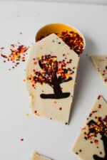 Easy Fall Bark Recipe - White Chocolate Autumn Trees – Fit Mama Real Food