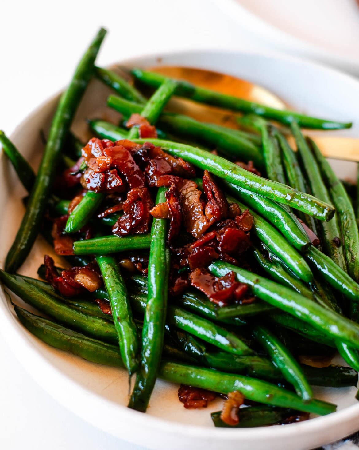 Crack Green Beans Recipe | Fresh Green Beans with Bacon