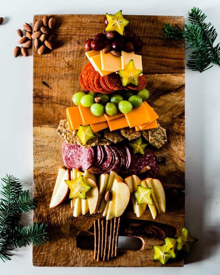 Healthy Charcuterie Board Christmas Tree How To – Fit Mama Real Food
