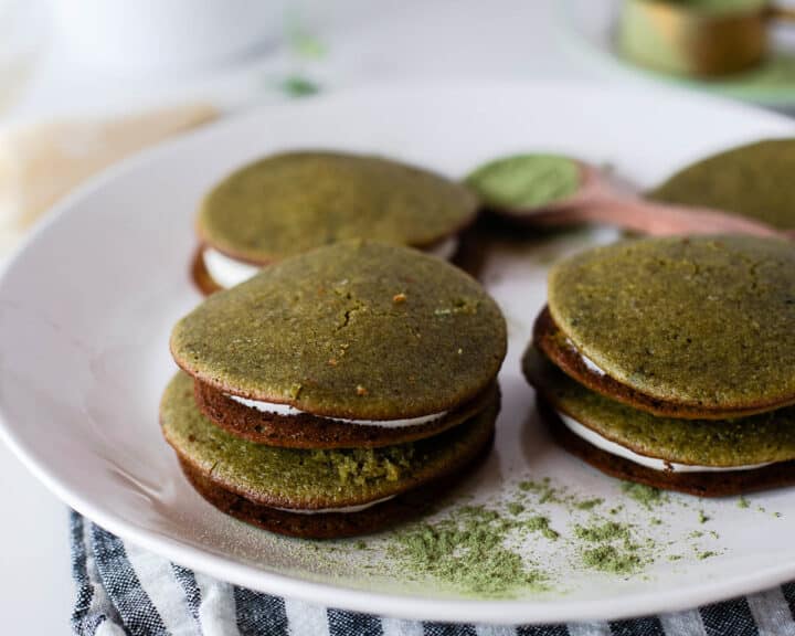Matcha Green Whoopie Pies With Honey Buttercream – Fit Mama Real Food
