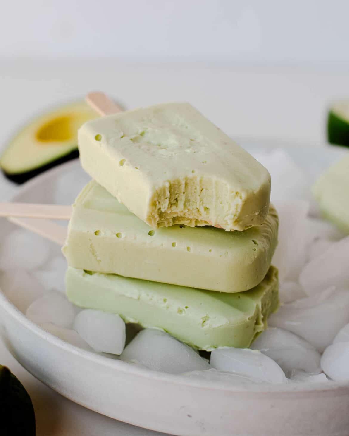 Creamy Avocado Lime Popsicles - Dairy Free Recipe! – Fit Mama Real Food