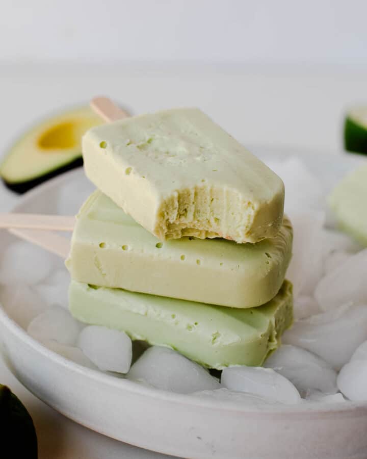Creamy Avocado Lime Popsicles - Dairy Free Recipe! – Fit Mama Real Food