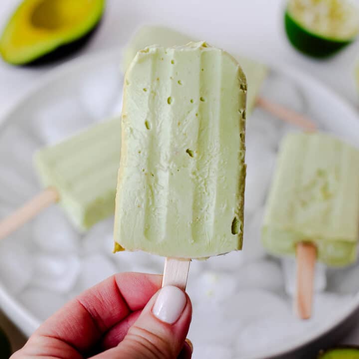 Creamy Avocado Lime Popsicles - Dairy Free Recipe! – Fit Mama Real Food
