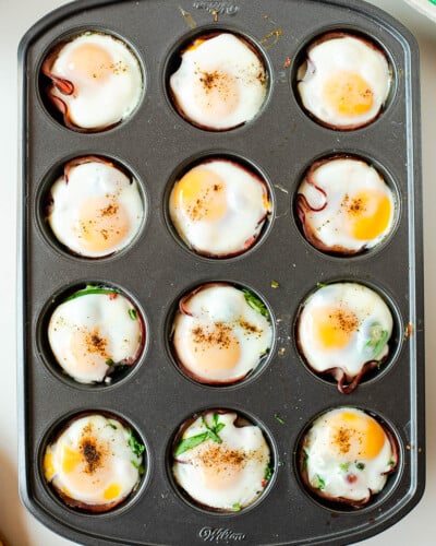 Healthy Protein Packed Canadian Bacon Egg Cups Recipe – Fit Mama Real Food