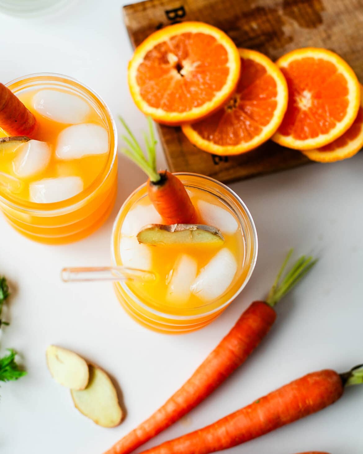 Carrot Ginger Juice Recipe (Blender, No Juicer) – Fit Mama Real Food
