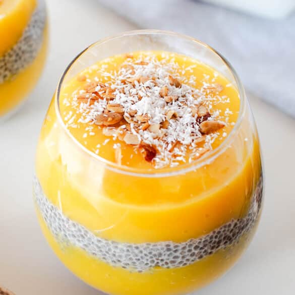 Mango Chia Pudding Parfait (Healthy & High Fiber!) – Fit Mama Real Food