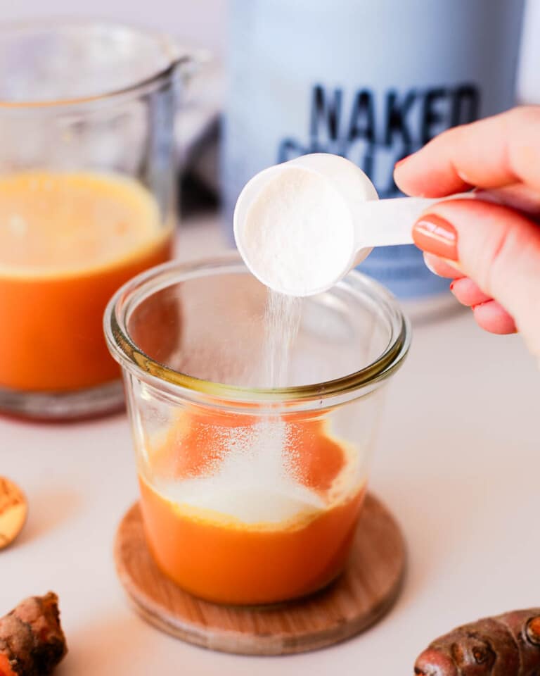 Collagen Turmeric Tonic Recipe with Ginger and Lemon – Fit Mama Real Food