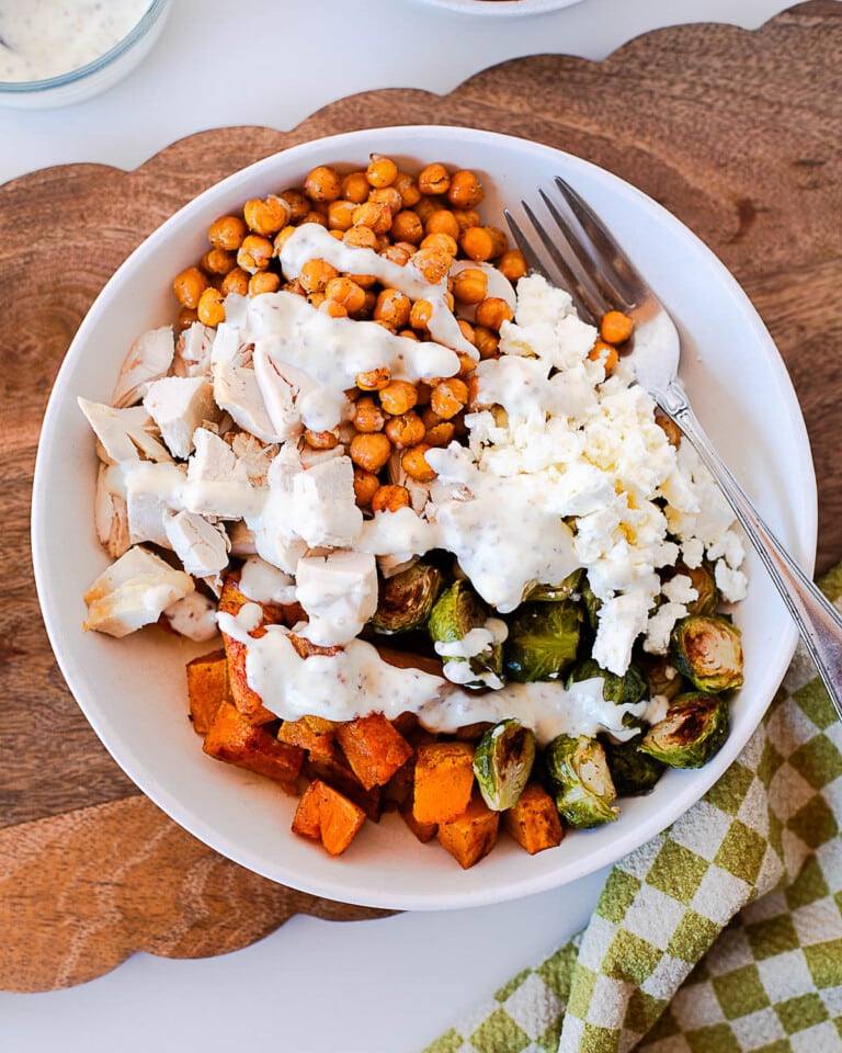 High Protein Harvest Chicken Bowl Recipe for Fall – Fit Mama Real Food