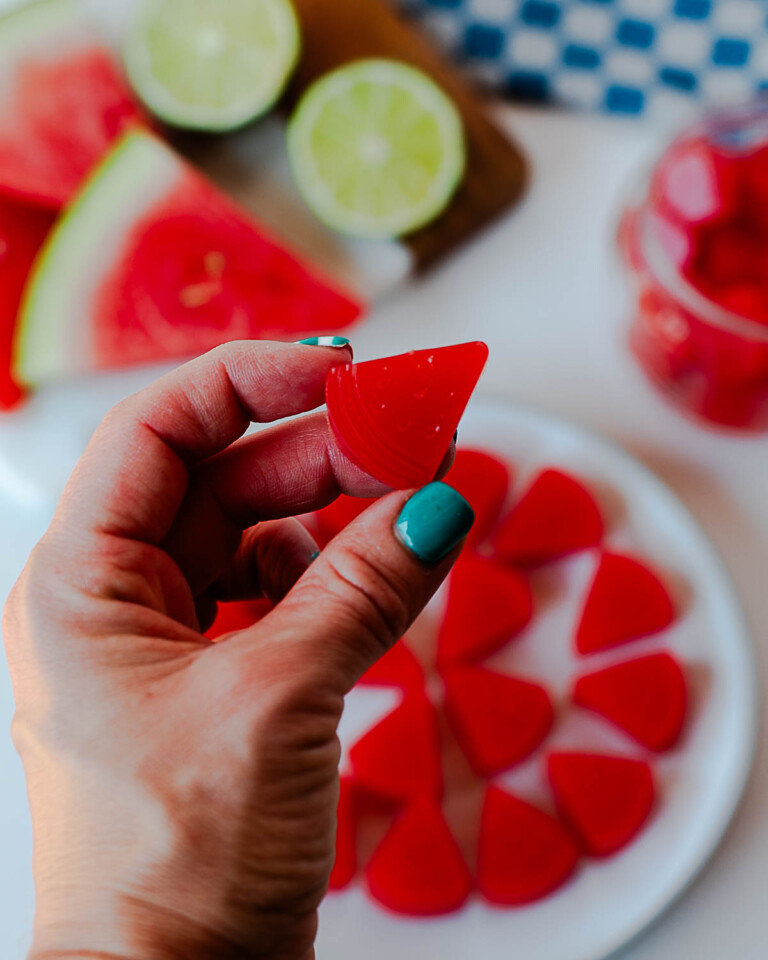 Easy Homemade Sour Watermelon Gummies with Collagen – Fit Mama Real Food