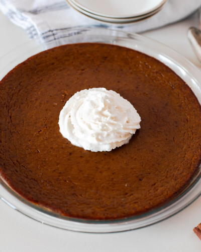 Crustless Dairy Free Pumpkin Pie Recipe - SO Easy! – Fit Mama Real Food