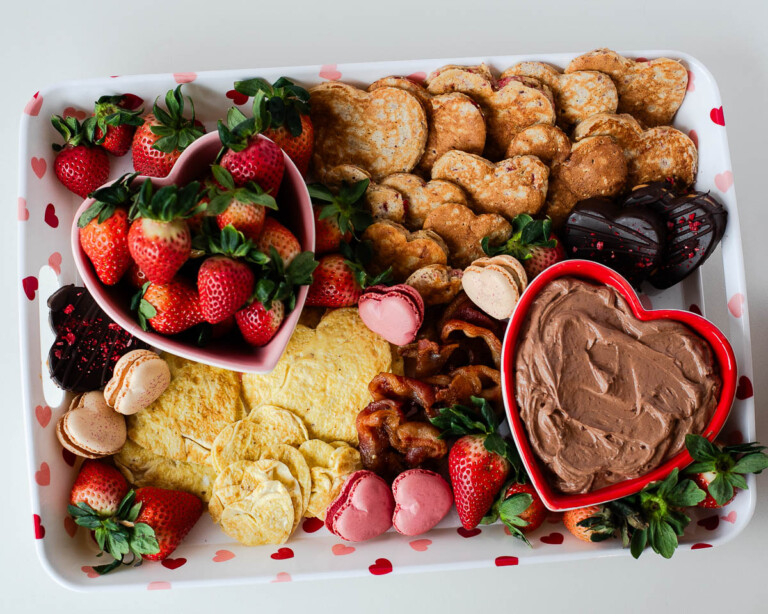 Valentine Breakfast Board (Valentines Brunch Charcuterie) – Fit Mama ...