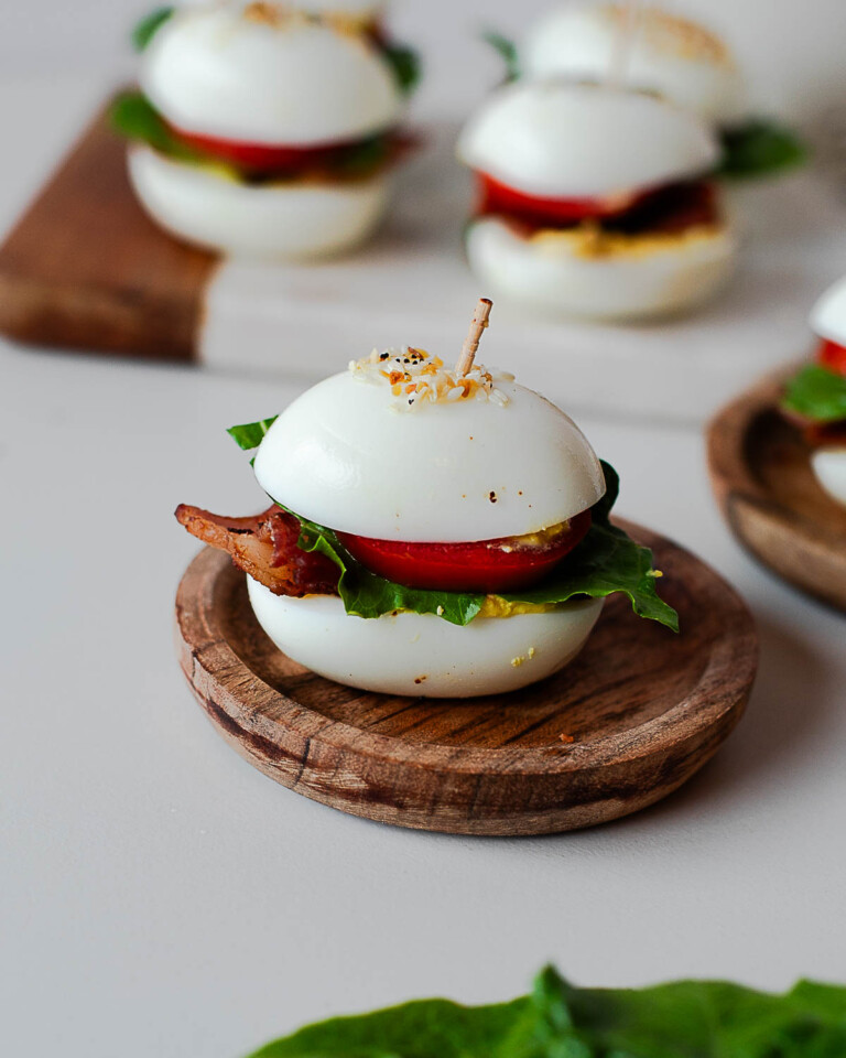 BLT Deviled Eggs Recipe (Easy Appetizer) – Fit Mama Real Food